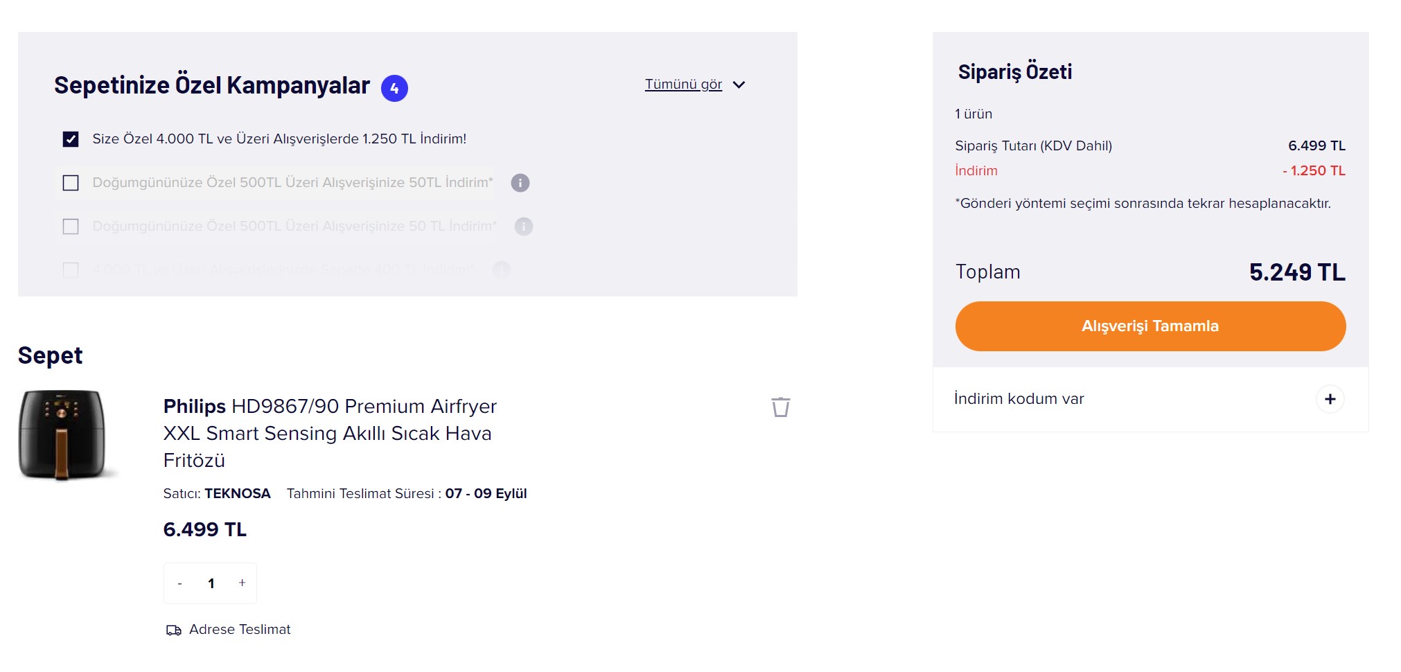 Teknosa'da 4.000 TL Üzeri Alışverişe 1.250 TL İndirim ! | DonanımHaber ... Teknosa'da 4.000 TL Üzeri Alışverişe 1.250 TL İndirim ! | DonanımHaber ...