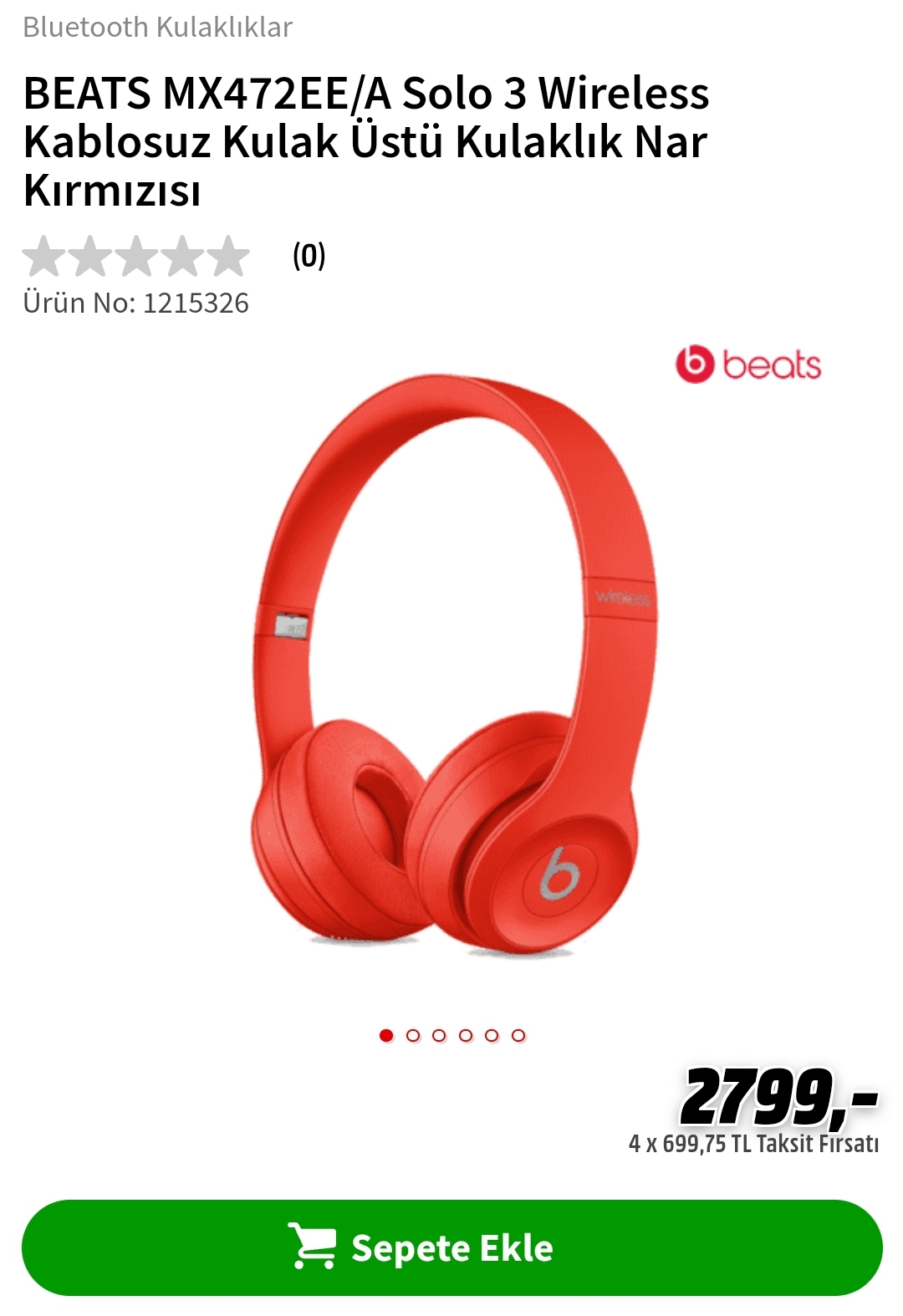 BEATS MX472EE/A Solo 3 Wireless | DonanımHaber Forum