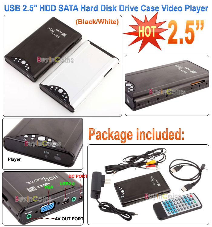 2.5' HDD SATA Hard Disk SD-MMC Divx Player Kutusu | DonanımHaber Forum