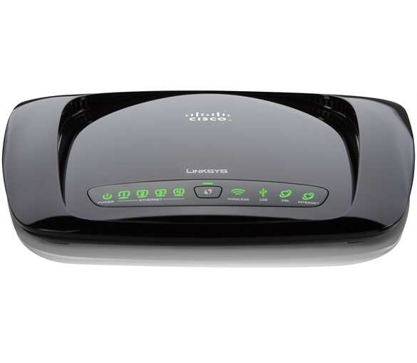 Linksys WRT610N V2 Dual Band N Router & Linksys WAG320N DB ADSL2 Modem ...