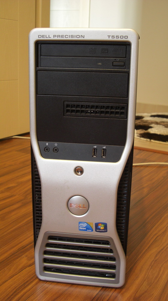 DELL Precision T5500 Workstation 2 x Xeon E5540 24GB ECC Quadro FX 1800 ...