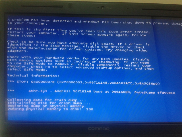 STOP : 0X0000007E HATASI | DonanımHaber Forum