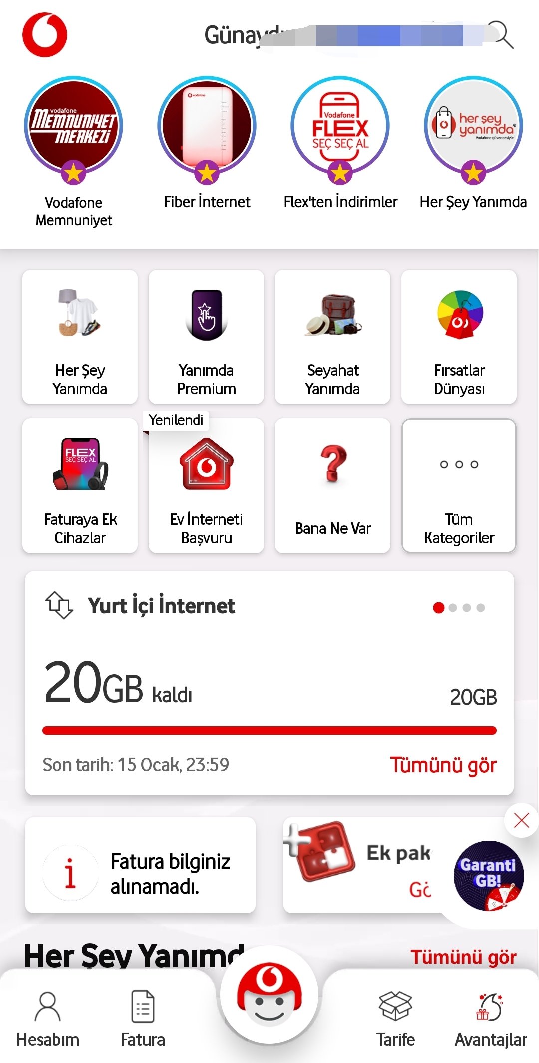 Vodafone 3GB 99₺ -10GB 143₺ - 20GB 179₺ - 30GB 230₺ - 60GB 324₺(22 Aralık Son) | DonanımHaber ...